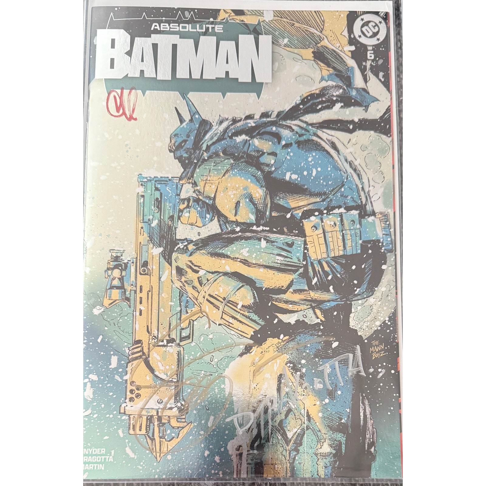 Absolute Batman #6 | Signed w/ COA by Clay Mann + Scott Snyder + Nick ...